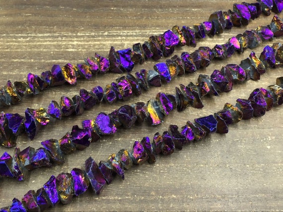 Titanium Purple Quartz Nuggets Raw Titanium Quartz Crystal - Etsy