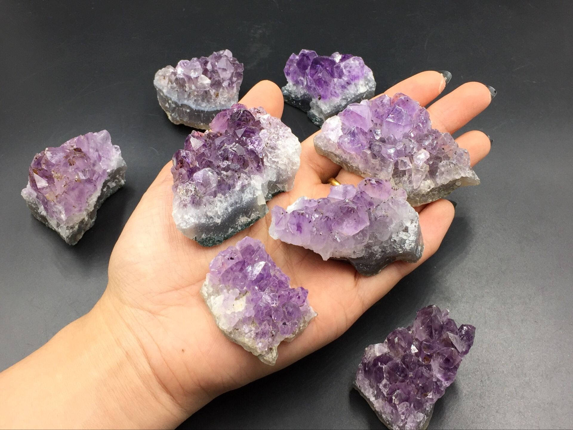 3pcs Wholesale Amethyst Clusters Raw Amethyst Quartz Cluster - Etsy