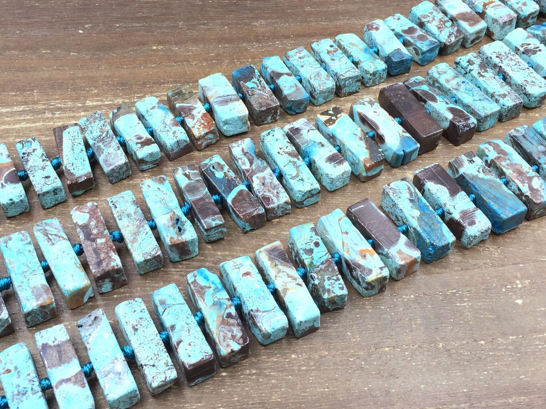 Raw Ocean Jasper Stick Beads Natural Sea Sediment Jasper Slice - Etsy