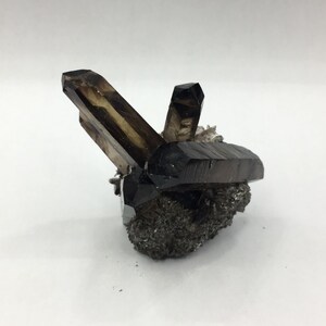 Irradiated Smoky Quartz Cluster Dark Smoky Quartz Crystal Cluster ...