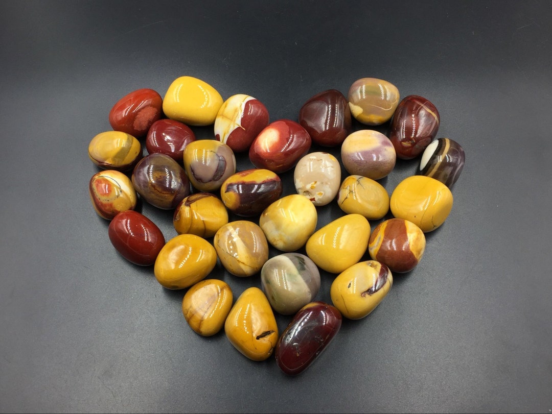 Tumbled Mookaite Jasper Stone Polished Mookaite Stone Tumblestone Healing Stone Crystal Mineral ...