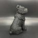 Cane Corso Dog Figurine Realistic Black Obsidian Dog Sculpture Crystal ...