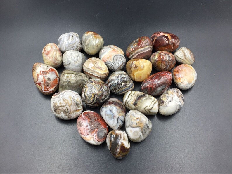 Botswana Agate Tumbled Stone Polished Agate Stone Tumblestone - Etsy