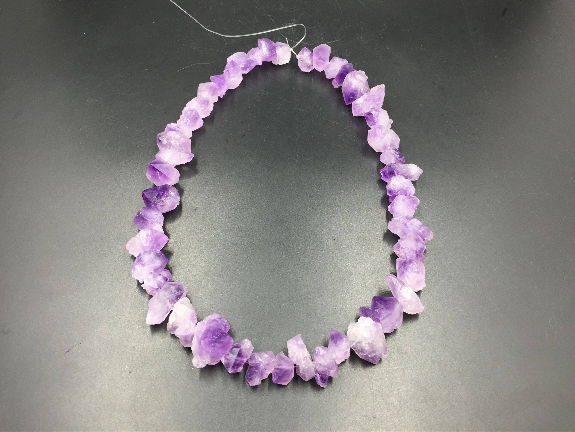 Small Amethyst Nuggets Amethyst Points Rough Amethyst Beads Center ...