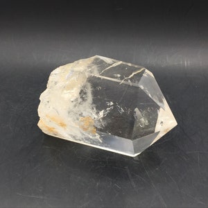 4" Extra Large Clear Quartz Point Clear Rock Rainbow Quartz Crystal ...