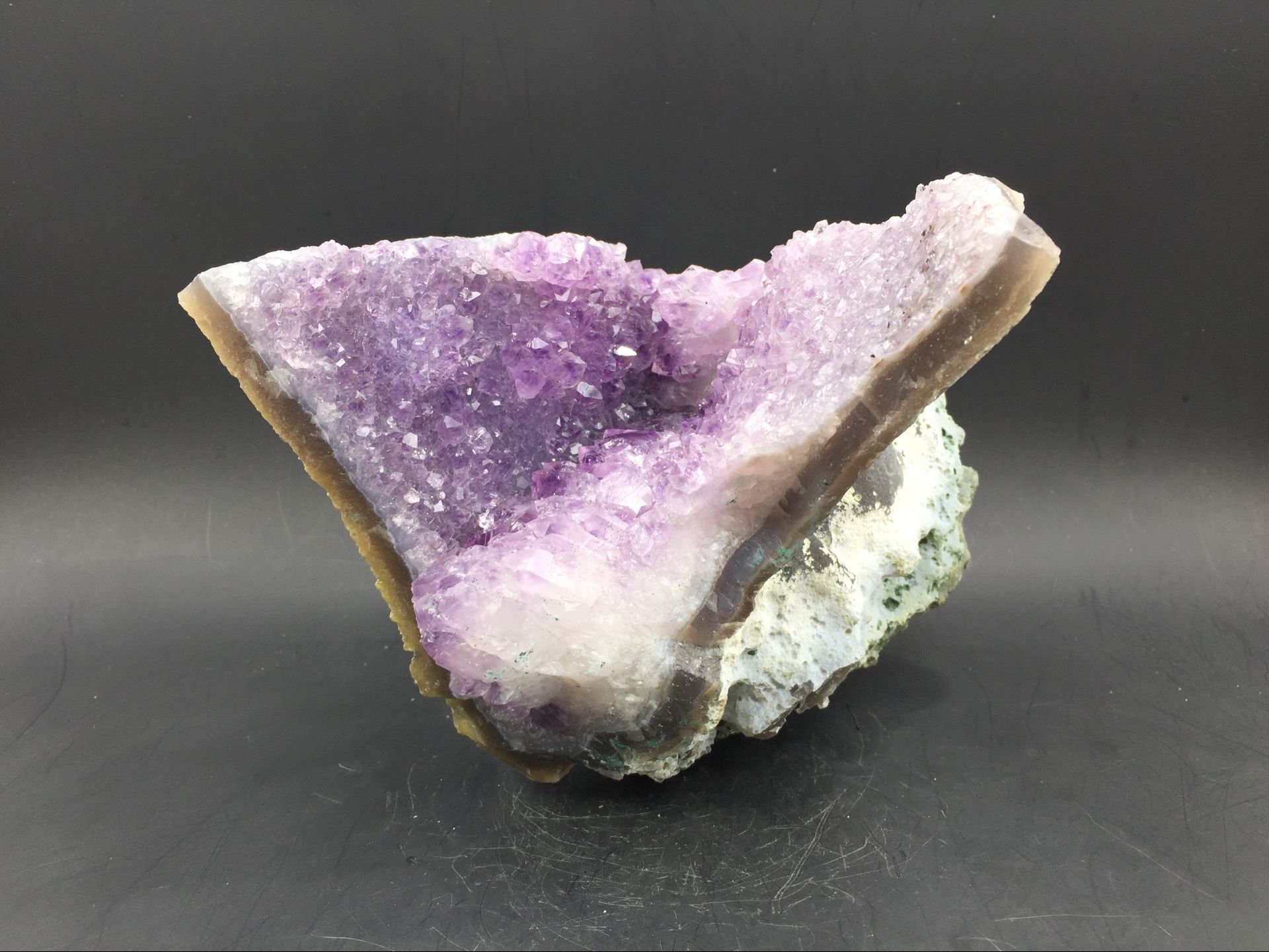 1.51kg Large Brazilian Amethyst Cluster Geode Amethyst Point Cluster ...