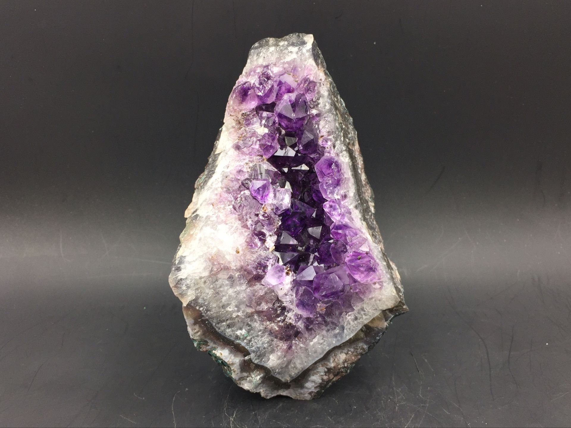 0.73kg Large Brazilian Amethyst Cluster Geode Amethyst Point Cluster ...