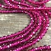 2mm Faceted Ruby Beads Micro Faceted Round Ruby Beads Lab-made ...