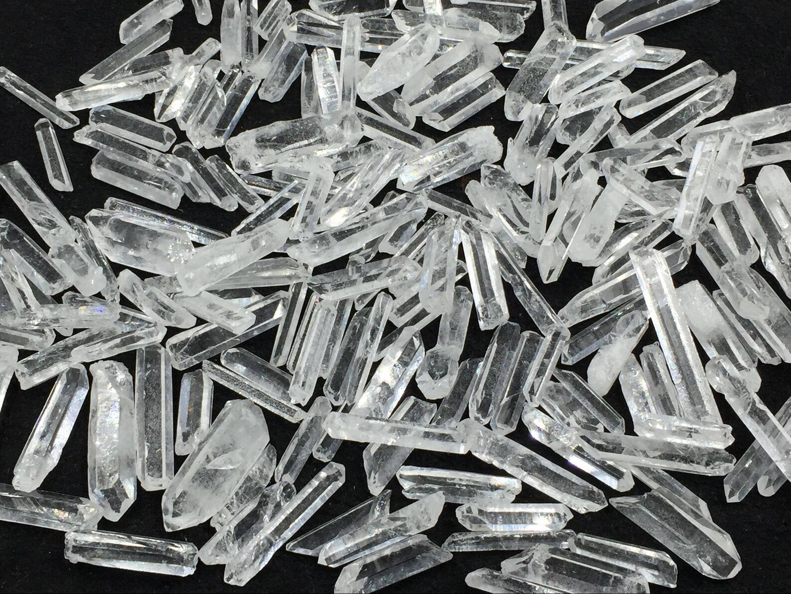 Undrilled Water Clear Quartz Crystal Points Rough Bulk Quartz Sticks ...
