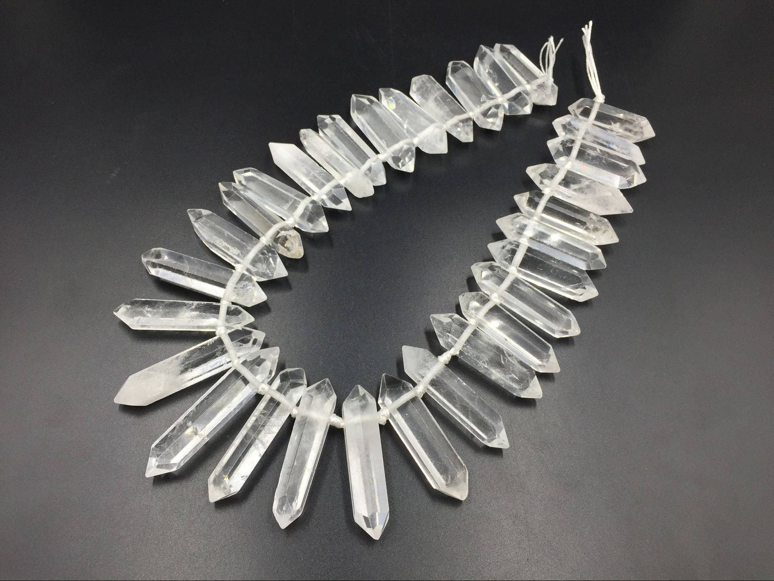 Excellent Quality Double Terminated Quartz Points Super Clear | Etsy