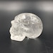 Clear Quartz Crystal Skull Natural Realistic Quartz Skull Gemstone ...