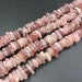 Frosted Red Quartz Crystal Spike Beads Crystal Points Raw Quartz Long ...