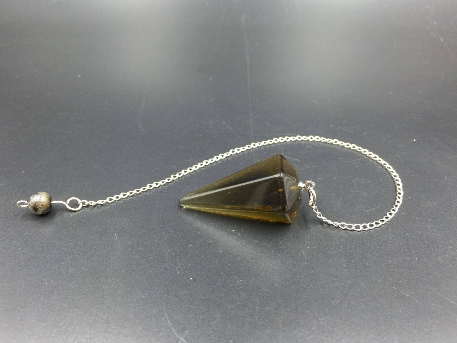 Smoky Quartz Pendulum Crystal Pendulum Gemstone Pendulum Pendant ...