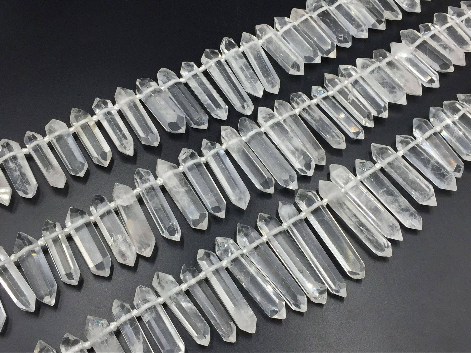 Excellent Quality Double Terminated Quartz Points Super Clear - Etsy