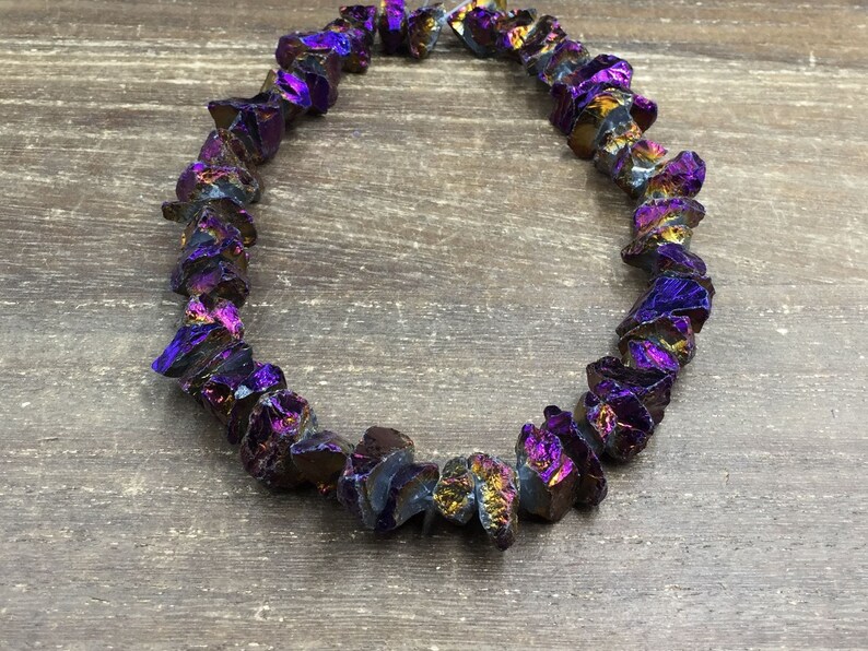 Titanium Purple Quartz Nuggets Raw Titanium Quartz Crystal - Etsy