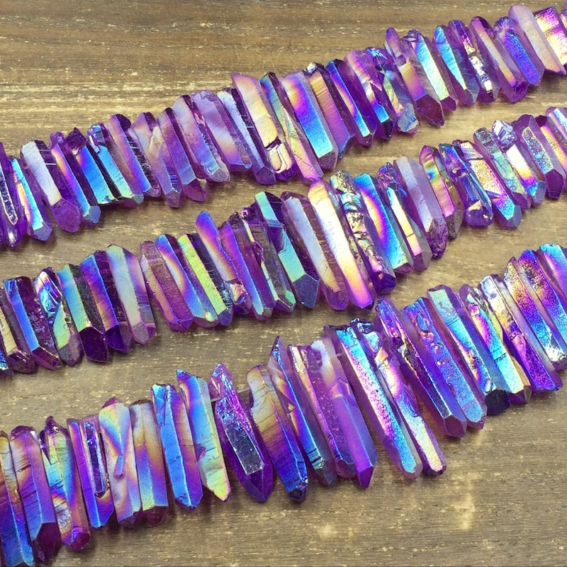 Purple Crystal Points - Etsy