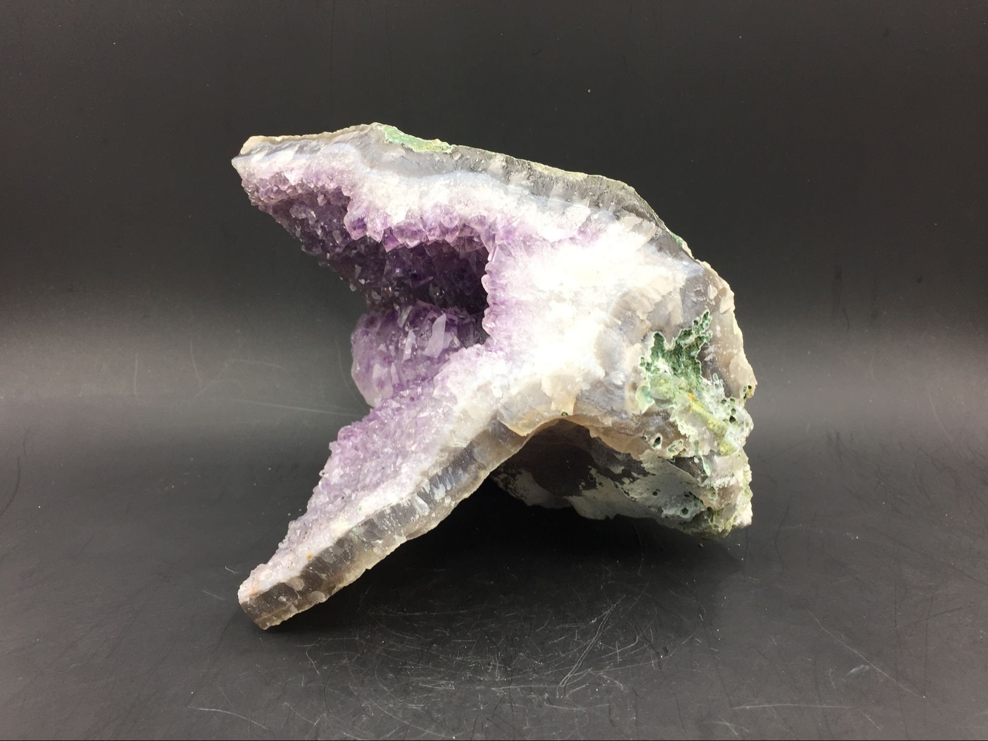 1.51kg Large Brazilian Amethyst Cluster Geode Amethyst Point Cluster ...
