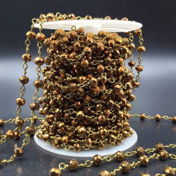 Wire Wrapped Chain - Etsy