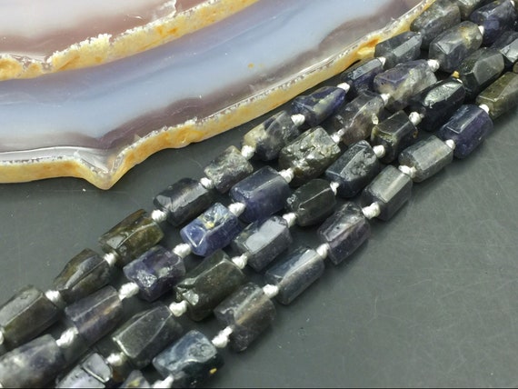 Tiny Lolite Cordierite Nuggets Faceted Lolite Beads Gemstone | Etsy