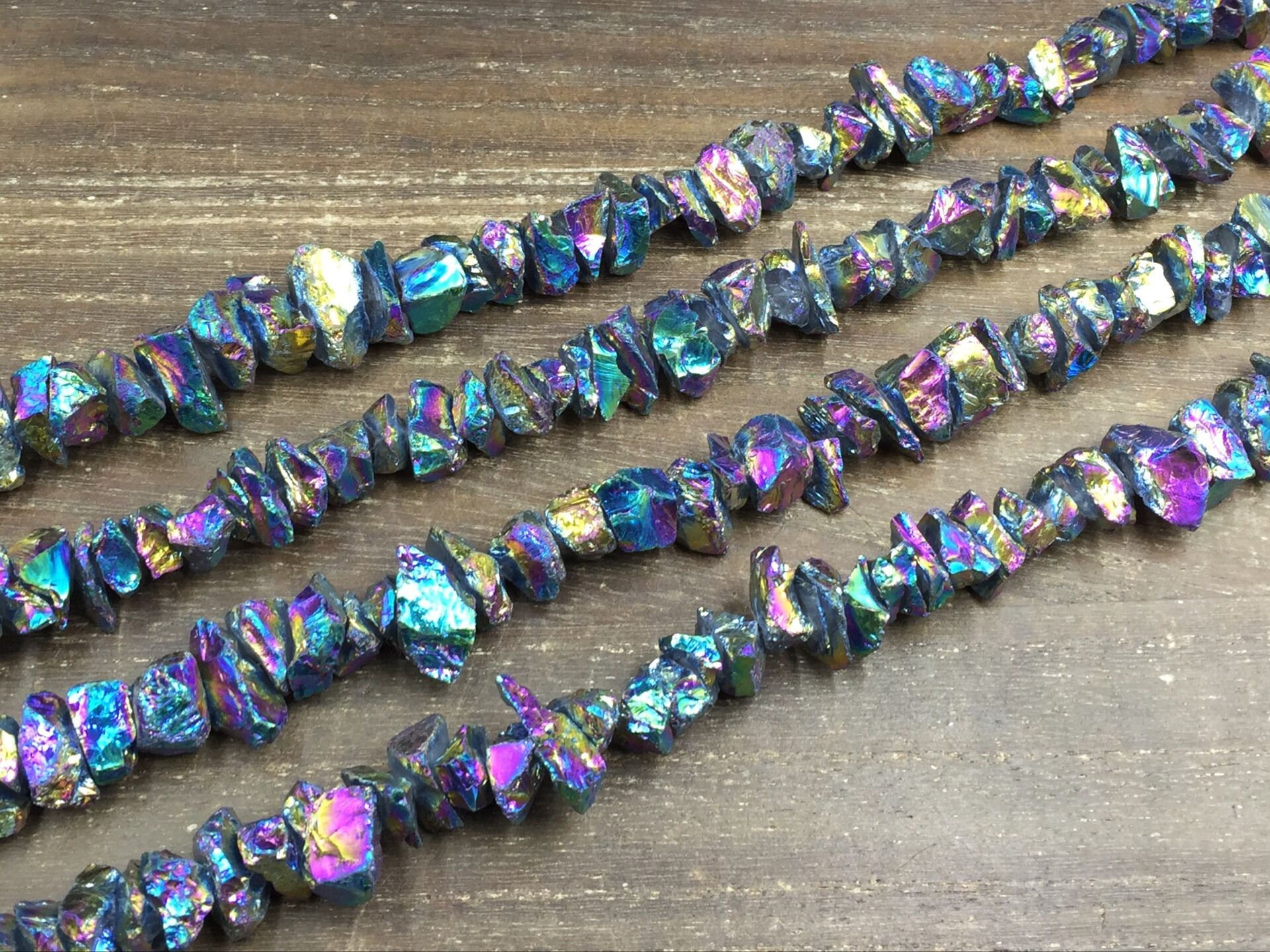 Titanium Rainbow Quartz Nuggets Raw Titanium Quartz Crystal | Etsy