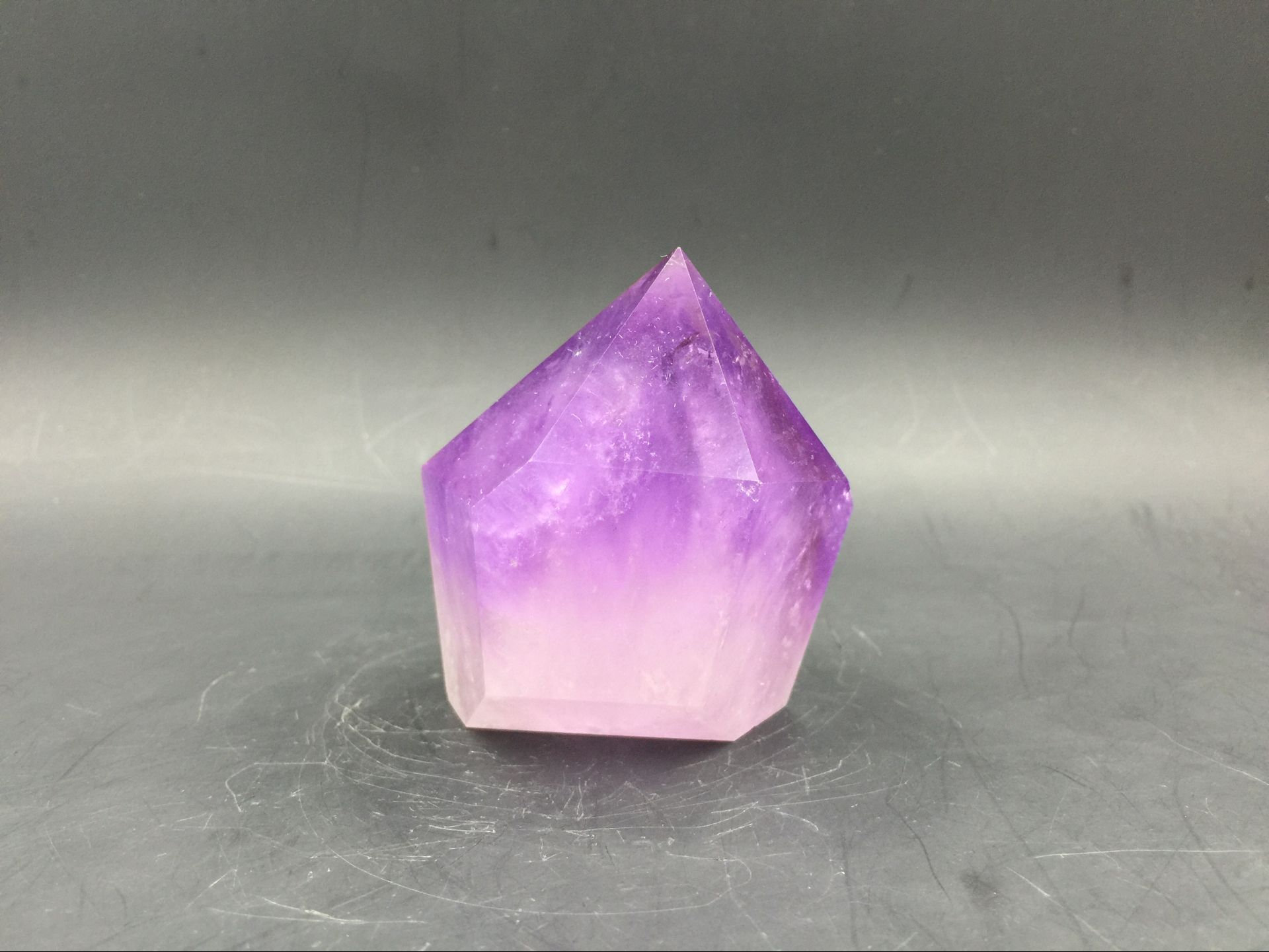 Amethyst Crystal Point Tower Purple Amethyst Point Standing Point ...