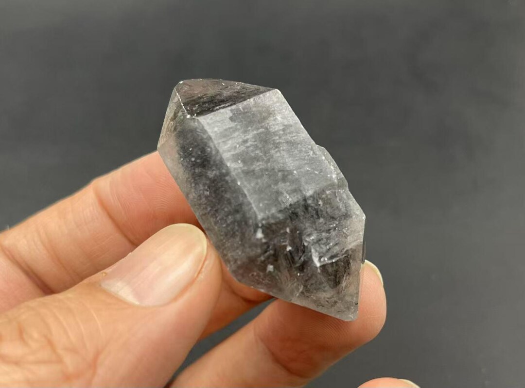 Tibetan Black Phantom Quartz Himalayan Quartz Double Terminated ...
