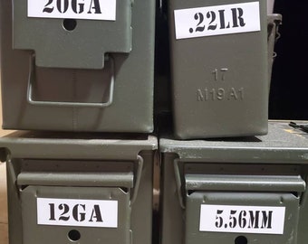 Ammo Can Labels - Etsy