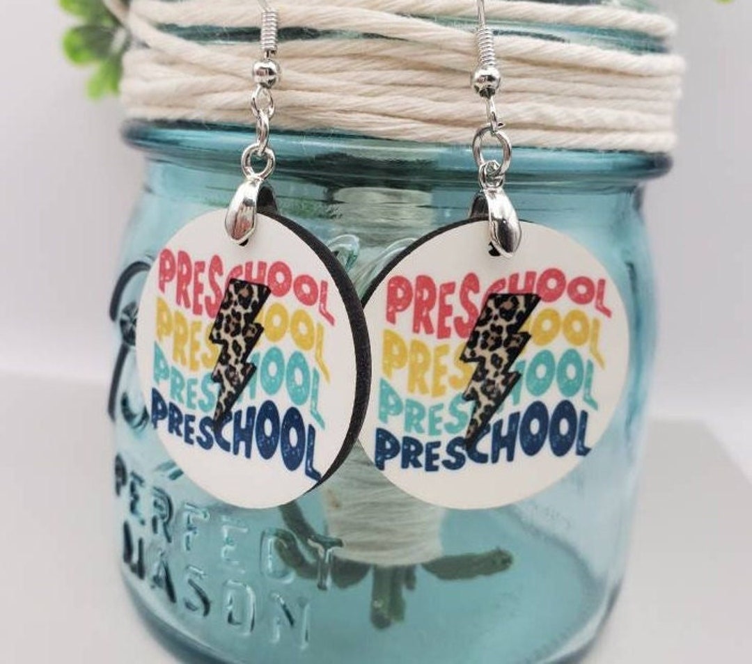 PRESCHOOL Teacher Appreciation Dangle // Thank You Gift for School ...