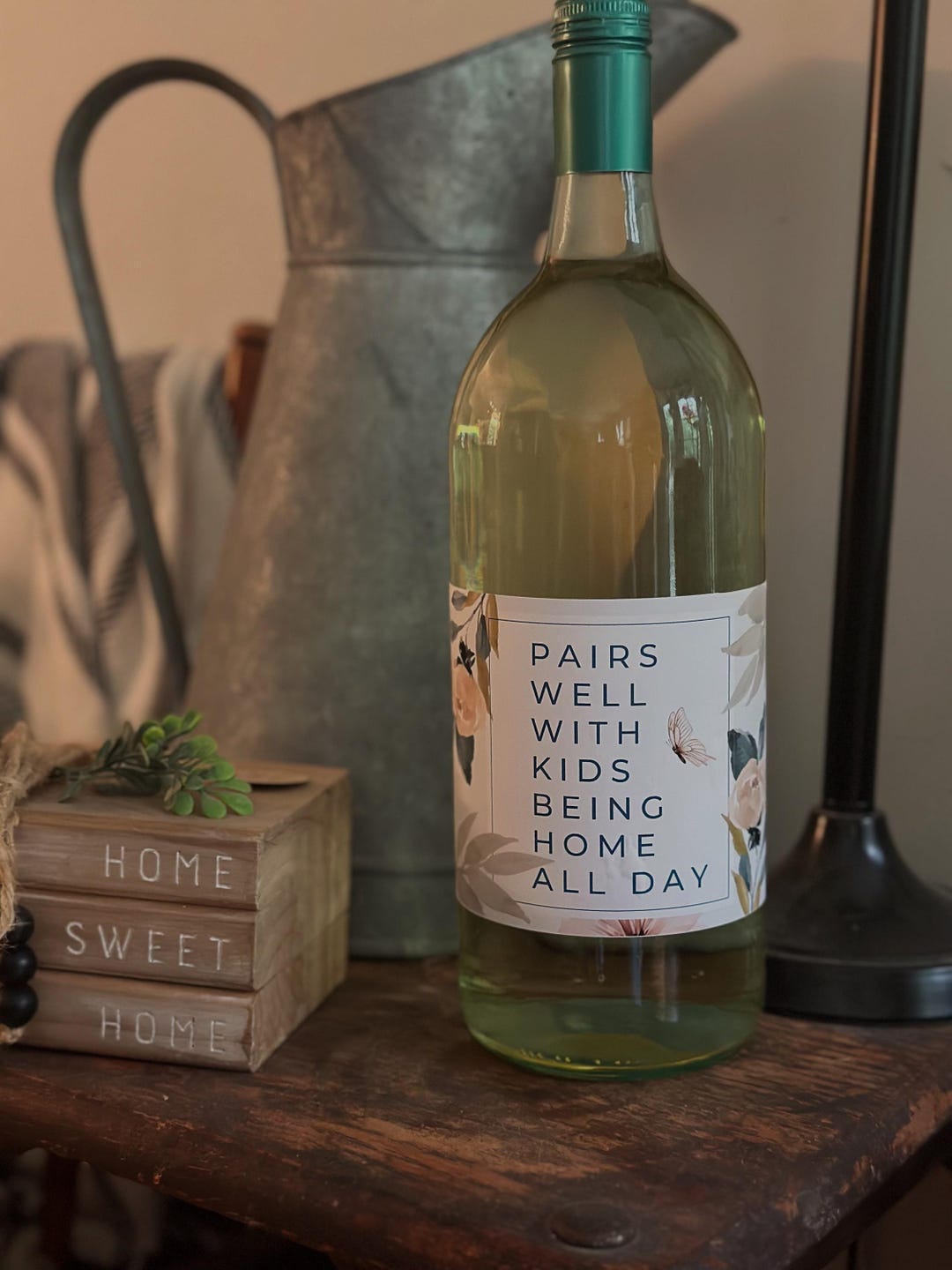 Pairs Well With Kids Being Home All Day, SAHM, Summer Survival Gift ...