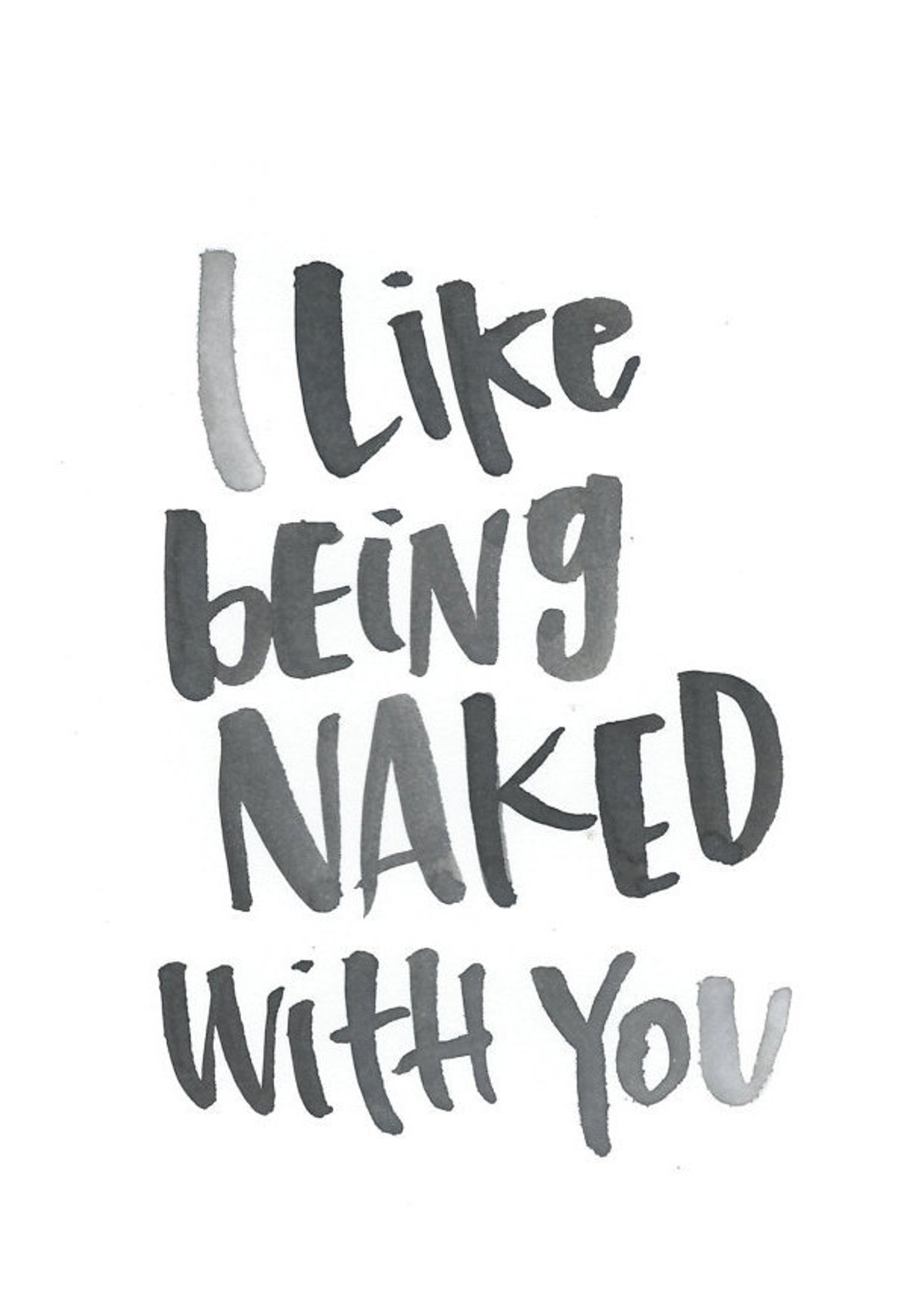 I Like Being Naked With You Card Funny Card Card For Him Card For