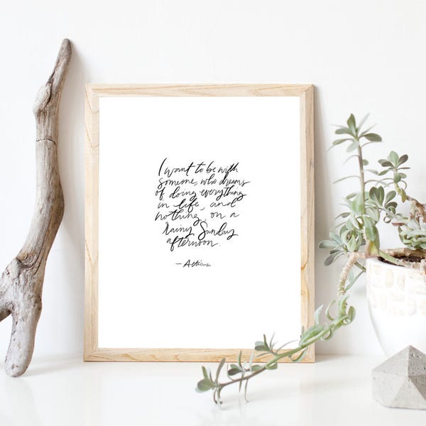 8x10 Quote - Etsy