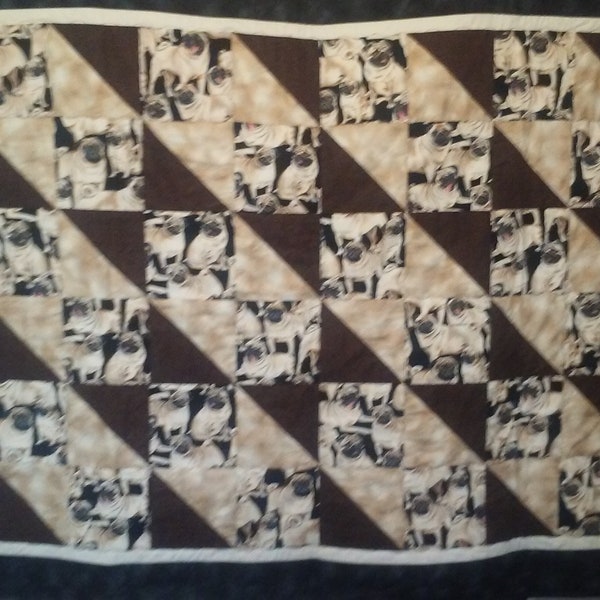 Pug Quilt - Etsy