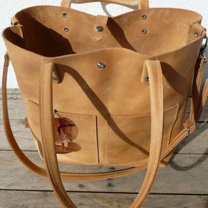 Leather Laptop Bag Women Camel Color, Laptop Bag for 13" Laptop, Large ...