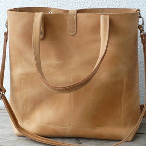 Leather Laptop Bag Women Camel Color, Laptop Bag for 13" Laptop, Large ...