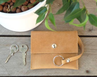 Leather Coin Case | Etsy