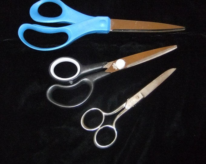 Lot of Scissors: Durasharp 1500 From the U.S., Stainless 6 3/4" From ...