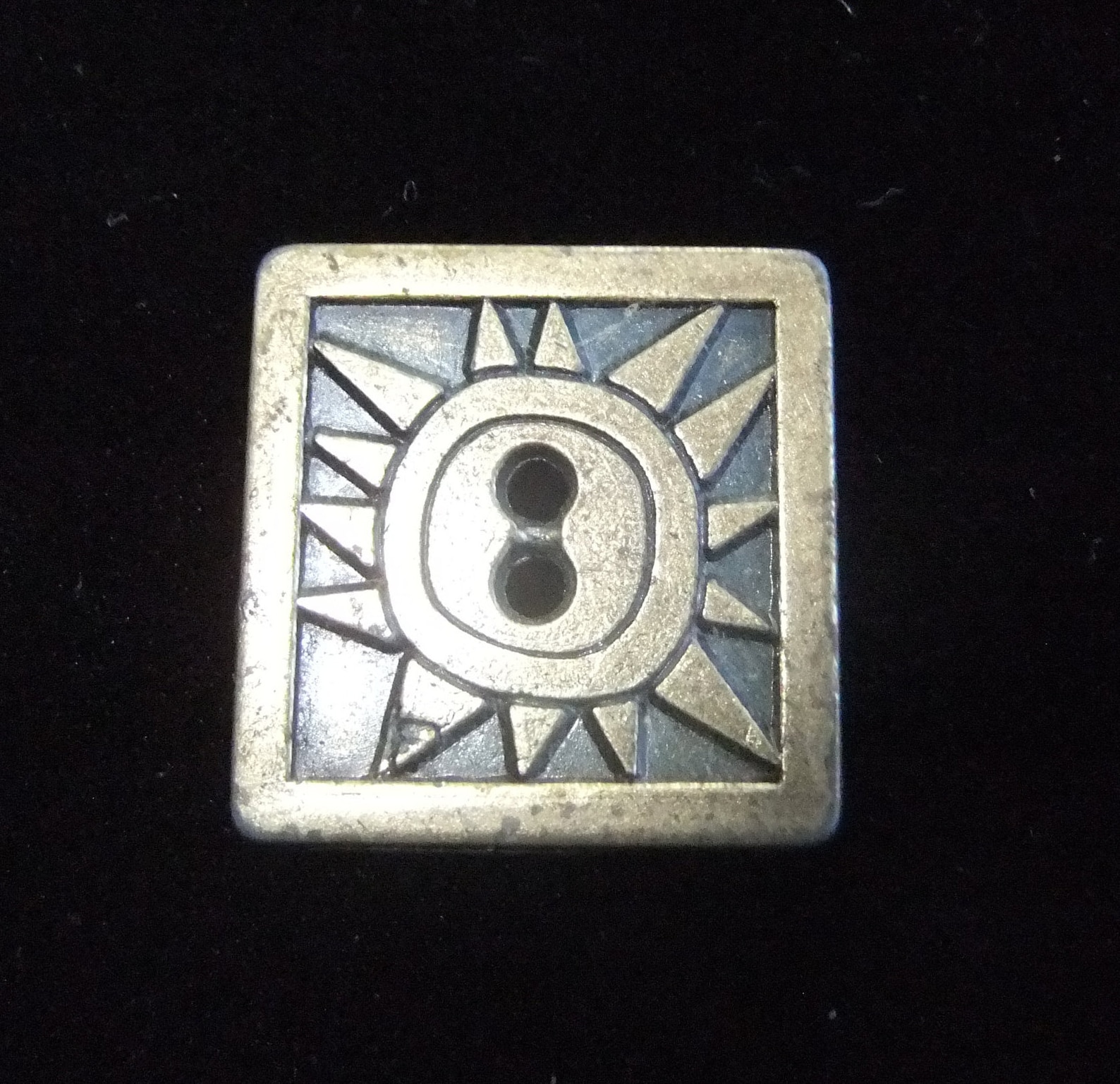 Vintage Embossed Sun Buttons, Set of 5, Antique Brass Finish - Etsy