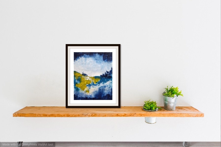 Original Painting 8x10 Landscape Painting Original Painting - Etsy