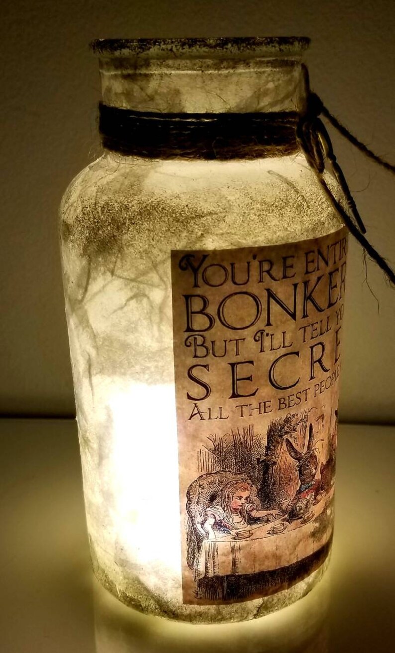 Alice in Wonderland Light up Bottle. Drink Me Bottle. Alice in | Etsy