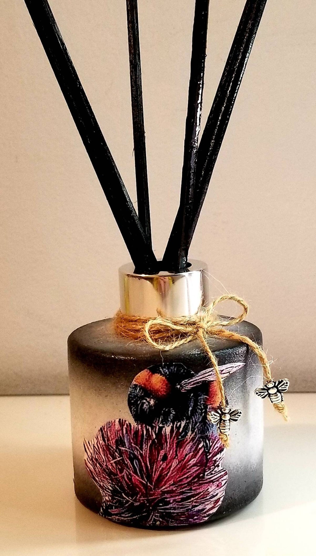 Bee Diffuser. Beautiful Bee Refillable Reed Diffuser. Save the Bees ...