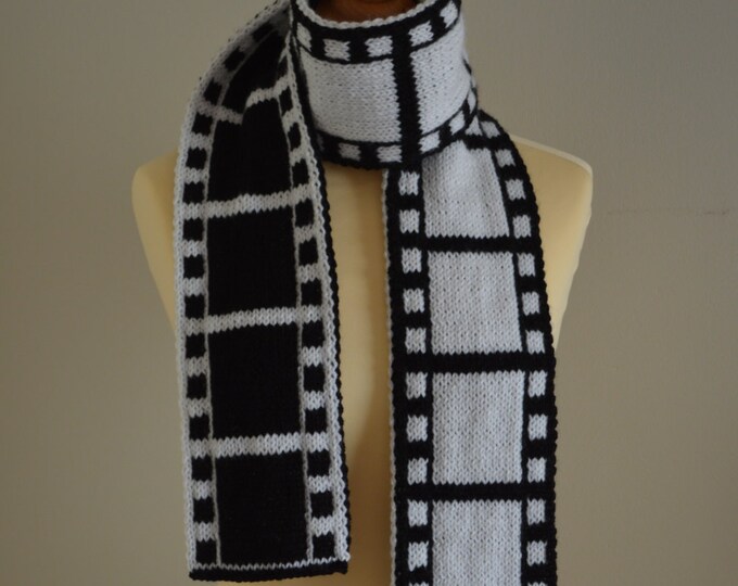 Knit Filmstrip Scarf Film Roll - Etsy