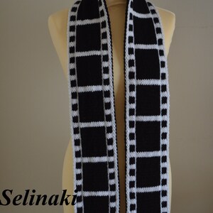 Knit Filmstrip Scarf Film Roll - Etsy