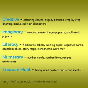 Digital File Printable Designs for the Little Red Hen Story Teaching ...