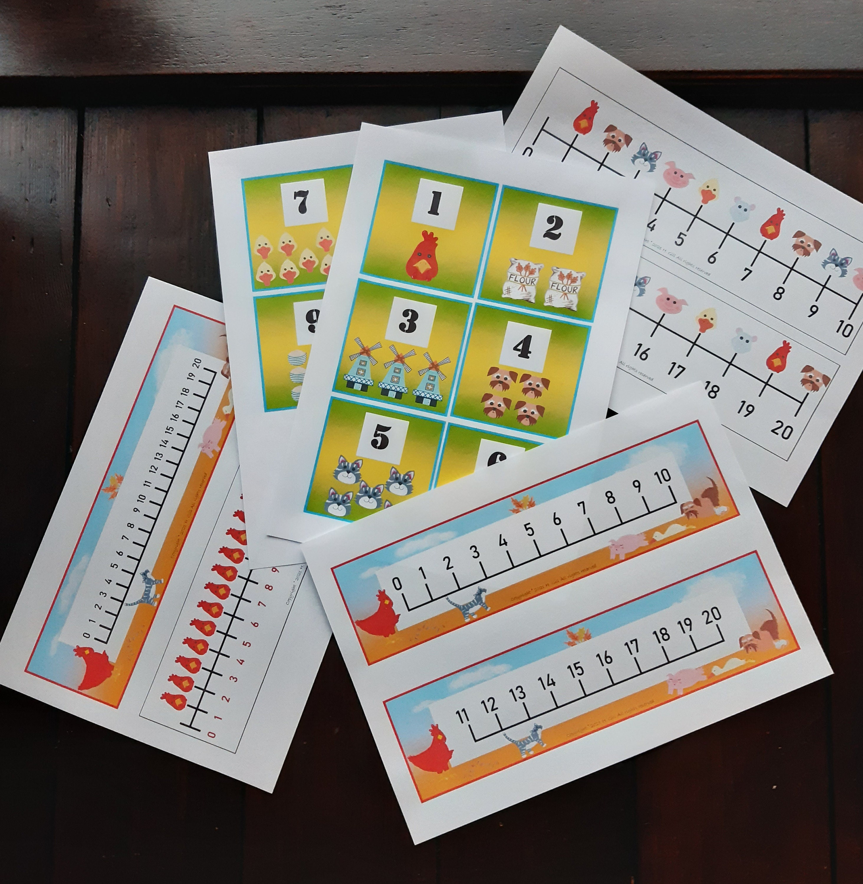 Digital File Printable Designs for the Little Red Hen Story Teaching ...