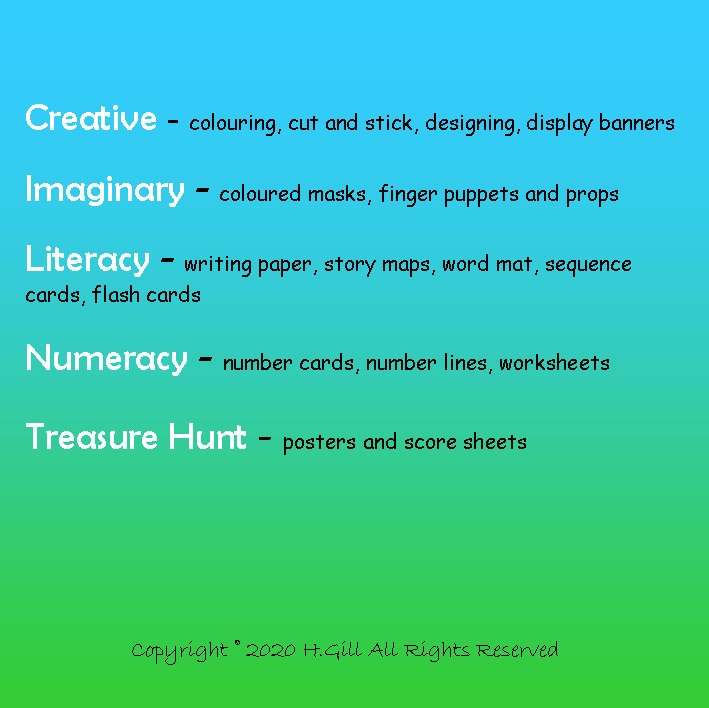 Digital File Printable Designs for the Three Little Pigs Story Teaching ...