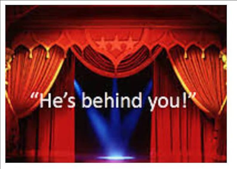 2022 He's Behind You Pantomime Gift Box Handdyed Yarn. | Etsy UK