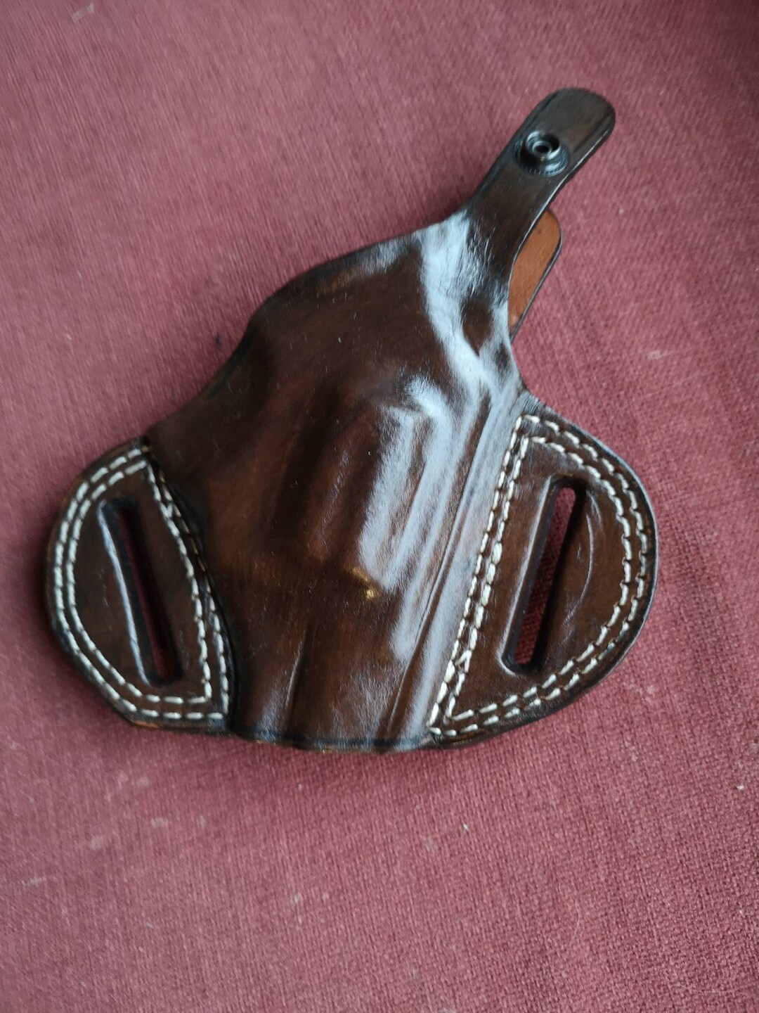 Custom Made Holster for 2 and 4 Inch Revolvers, Open Bottom Pancake ...