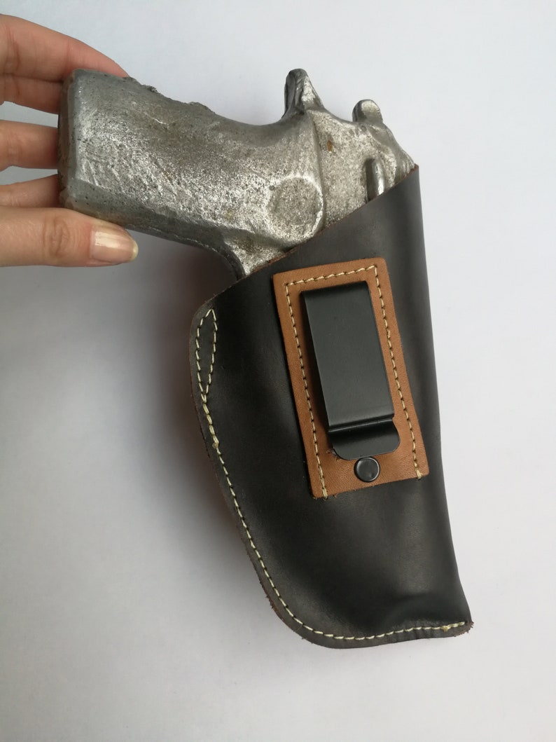 Glock 19 and 17 Leather Holster Inside the Waistband Holster - Etsy
