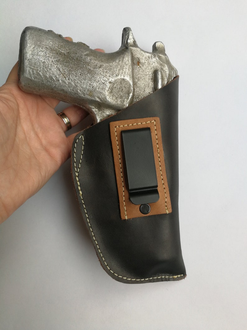 Glock 19 and 17 Leather Holster Inside the Waistband Holster - Etsy