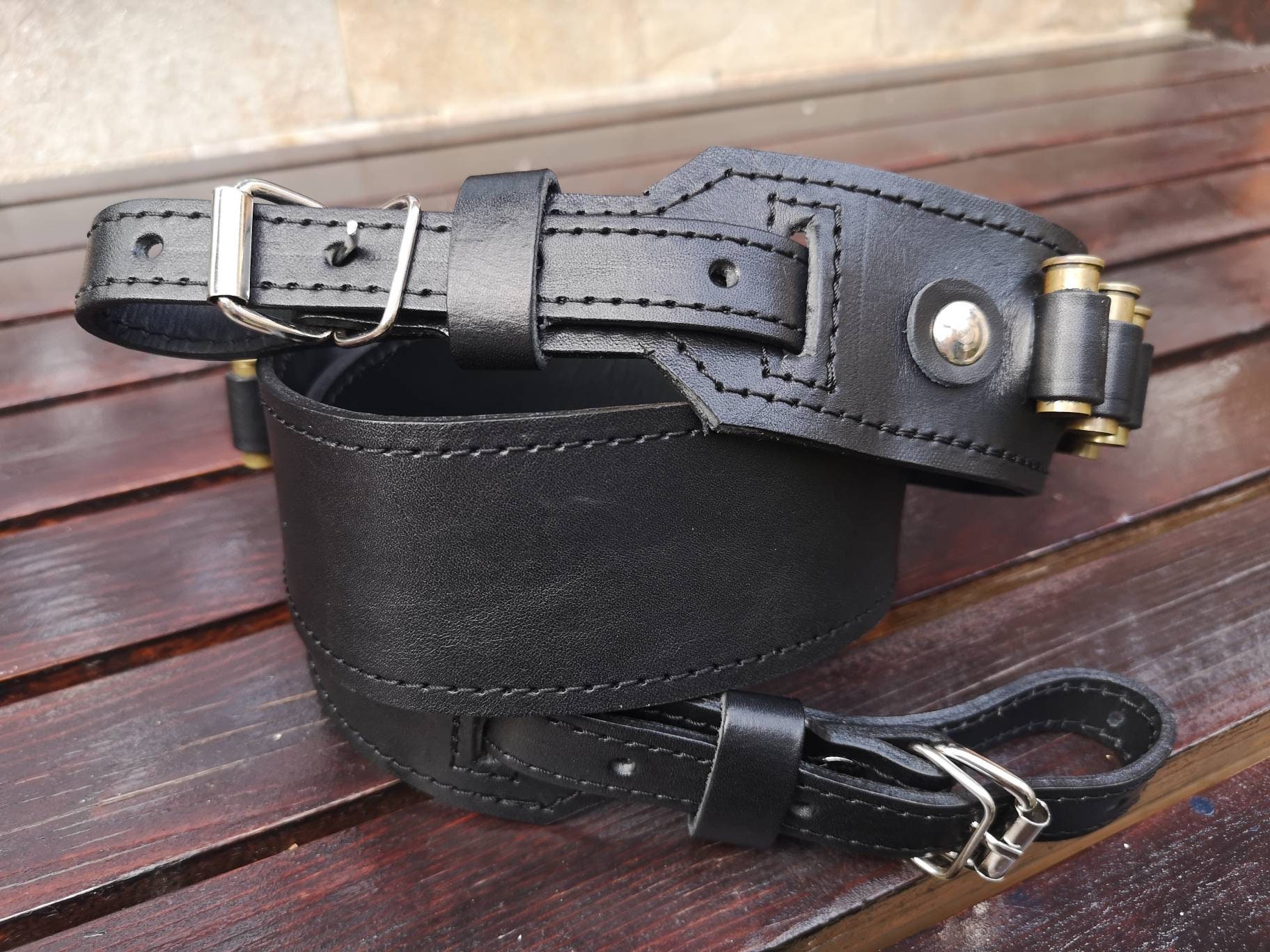 Shoulder Holsters Bandolier 357 Shellsleather Bandolier | Etsy UK